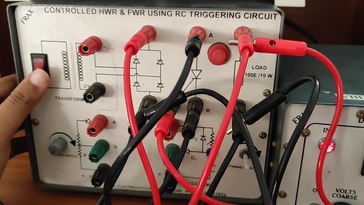 Study of Gate Firing Circuits of SCR’s - "DC (Full - wave)" gate Firing ...