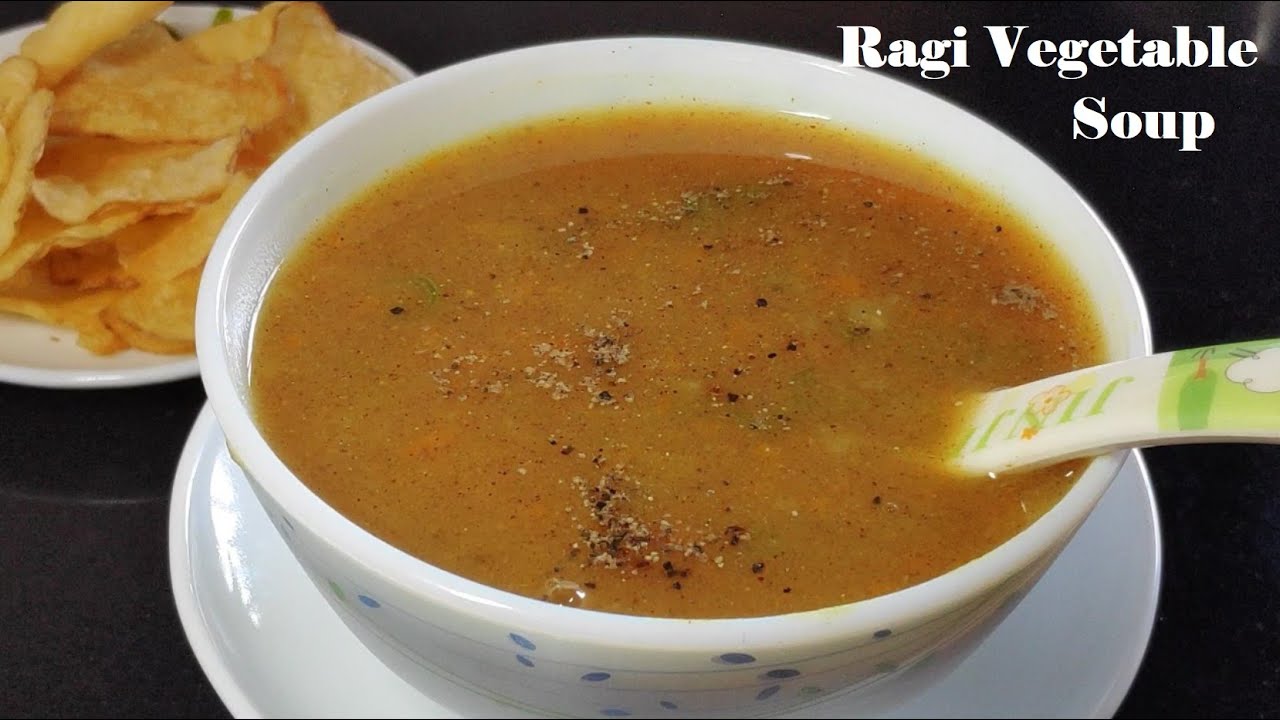 Ragi soup | millet recipes | soup recipe | vegetable soup | millet soup ...