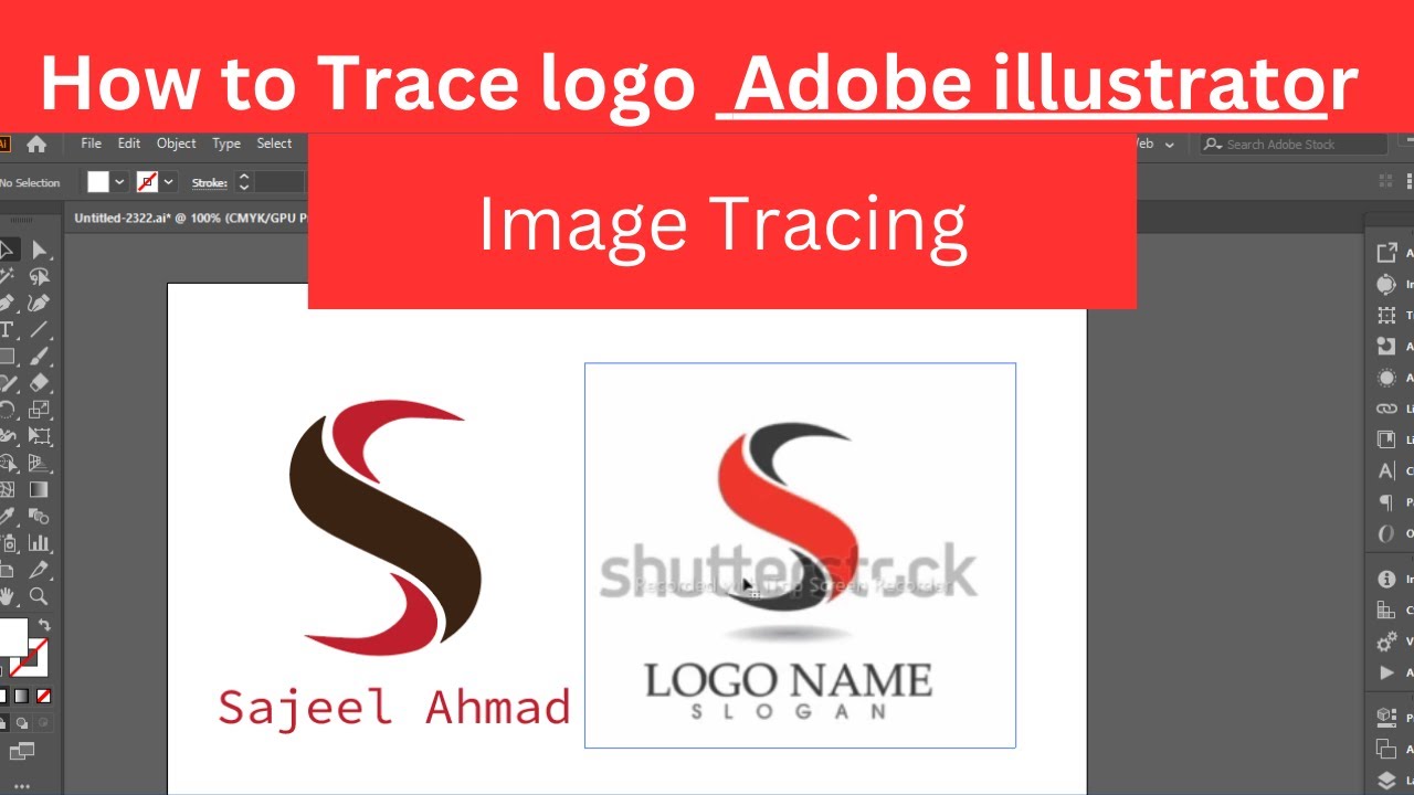 How to any Object and Logo Vector Tracing in Adobe Illustrator / koi b ...