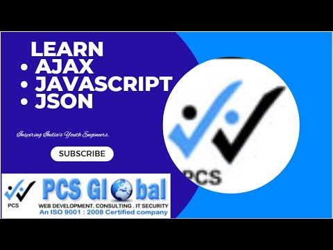 Live Session On Ajax . JavaScript , JSON | PCS Global - YouTube