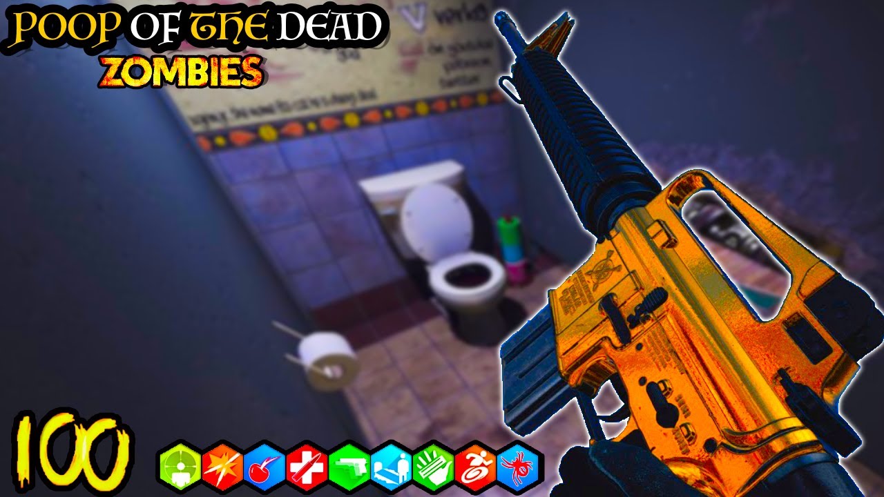 TWO IDIOTS Fight A TURD BOSS ZOMBIE | Poop of The Dead - YouTube