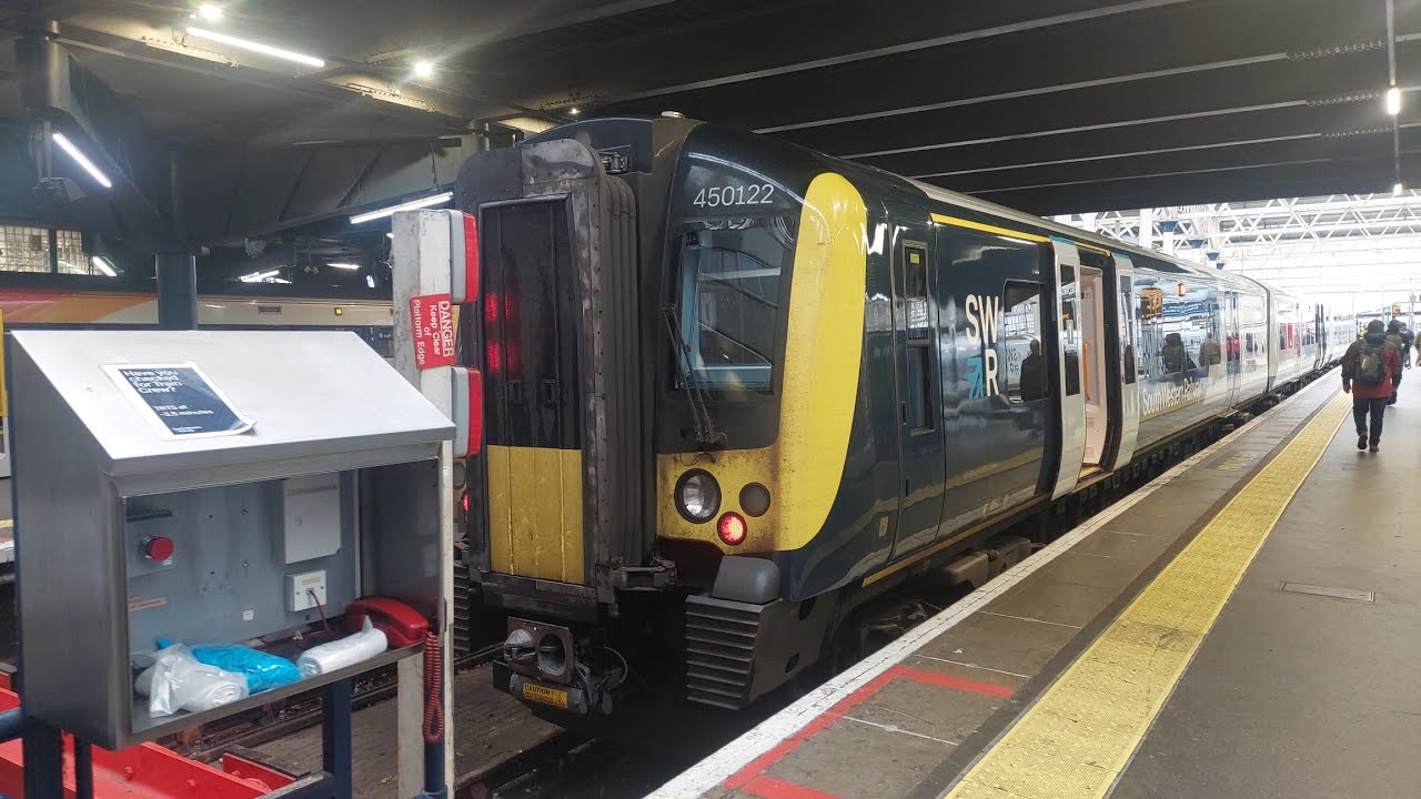 450 Subscriber Special Journey on a South Western Railway Class 450 ...