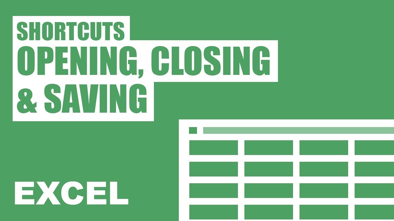 How To Open Close And Save Spreadsheets In Excel 2017 YouTube how-to-open-close-and-save-spreadsheets-in-excel-2017-youtube