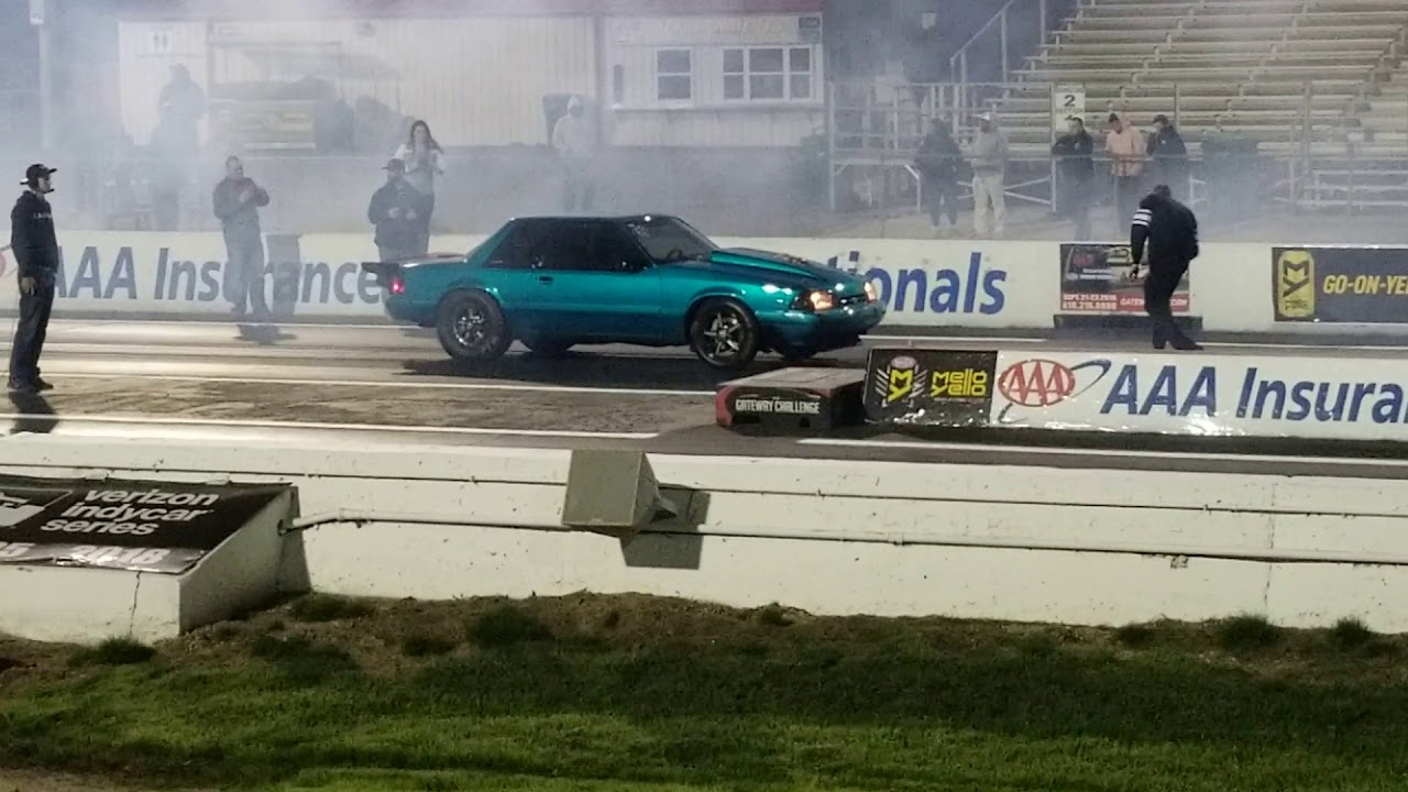 Chad's insane LS swapped mustang - YouTube