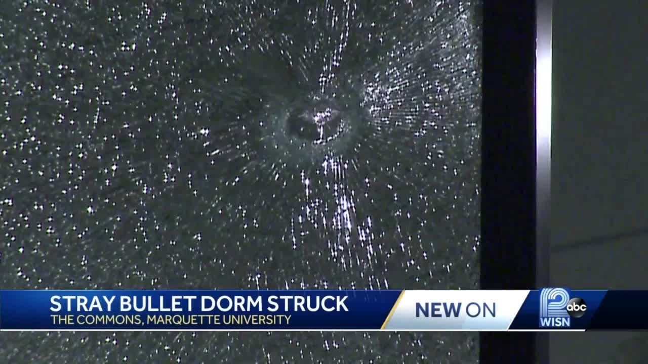 Stray Bullet Hits Marquette Dorm - YouTube