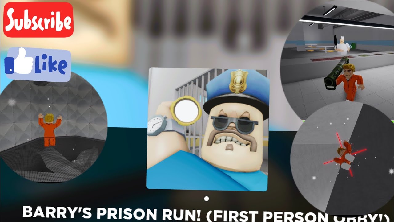 roblox - Barry’s prison break run 💀👮‍♂️💯💥 | xbox | gameplay - YouTube