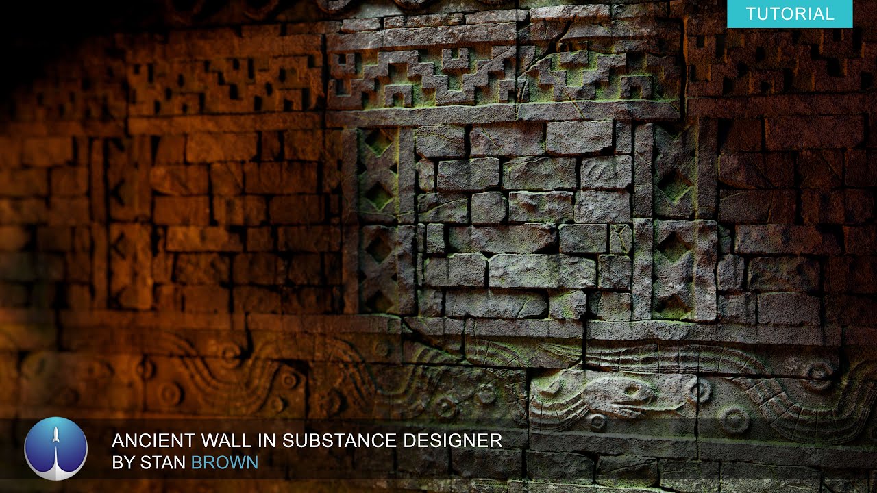 EXP Tutorial | Ancient Wall in Substance Designer | Stan Brown - YouTube