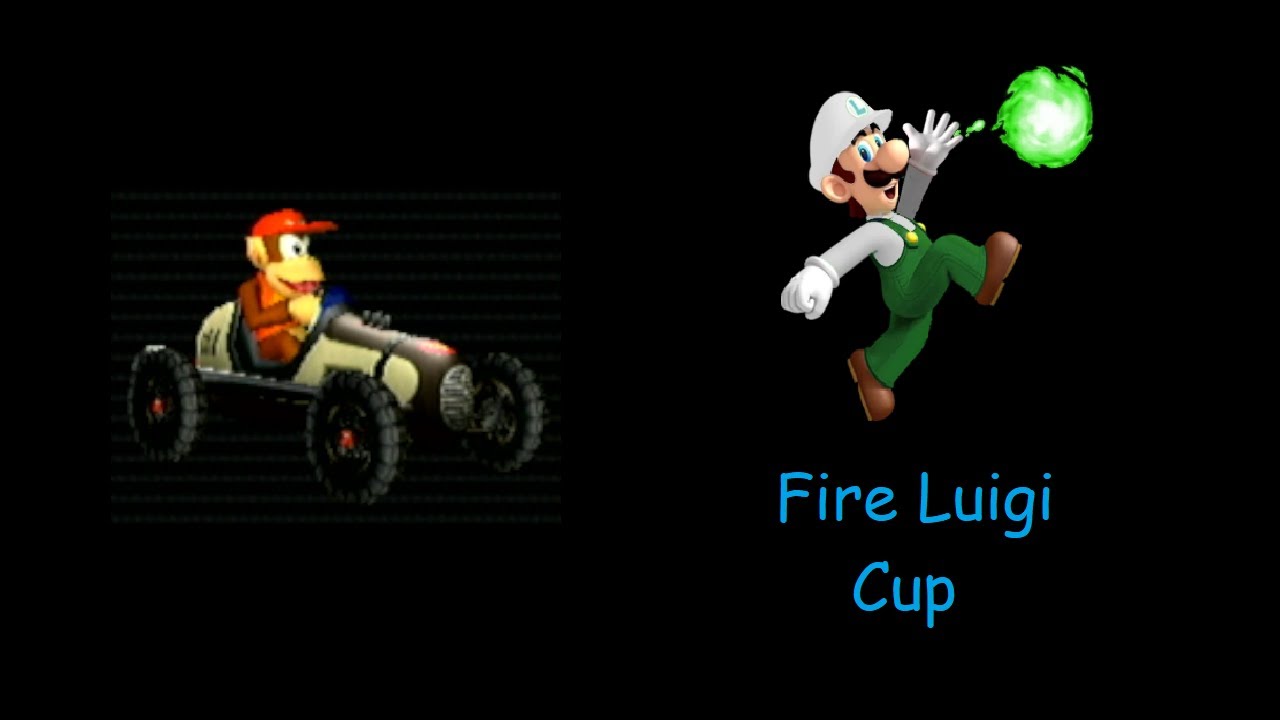 Mario Kart Wii CTGP All Cup Tour: Fire Luigi Cup - YouTube