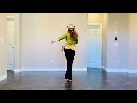 Broken Stones - line dance, Beginner level, demo & tutorial - YouTube