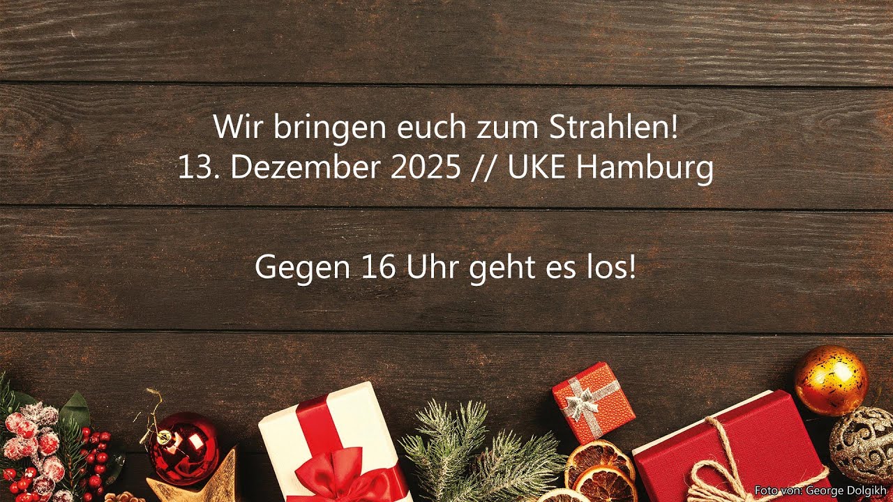 Wir bringen Euch zum Strahlen 2025 - UKE Hamburg - YouTube