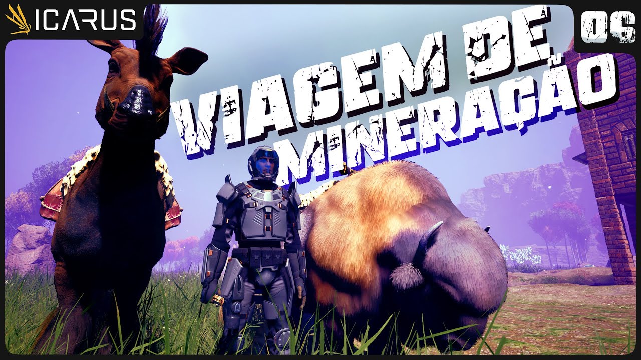 VIAGEM DE MINERAÇÃO ATÉ O PÂNTANO! - ICARUS PET DLC - YouTube