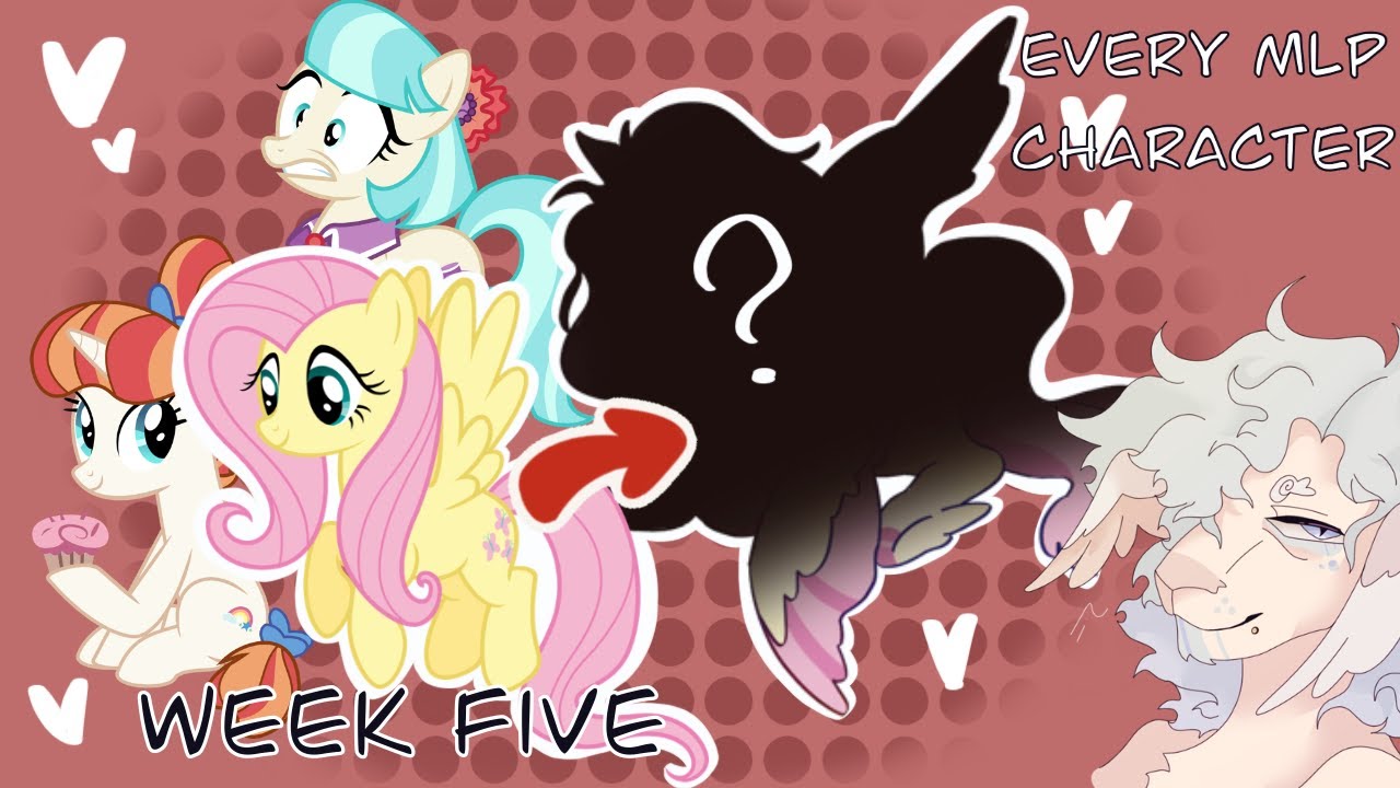 Drawing EVERY My Little Pony Character!! [Week Five Speedpaint Recap ...