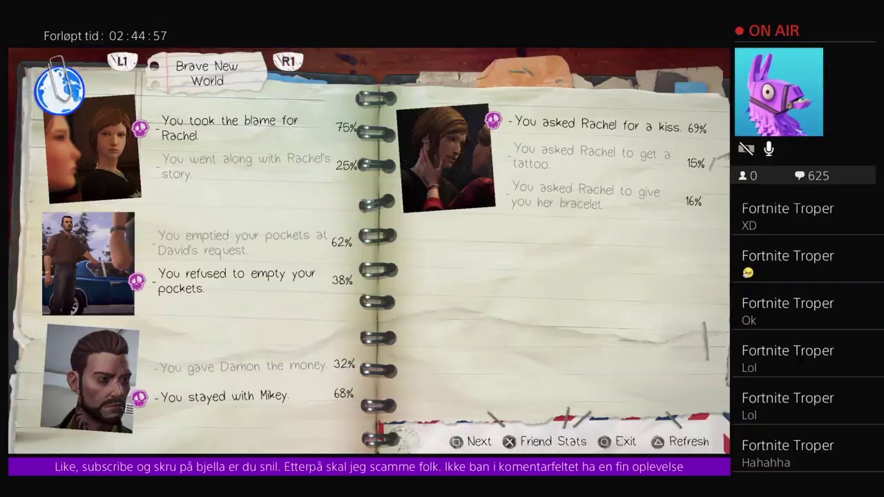 Life is strange episode 2 full episode ( Life is cringe) - YouTube