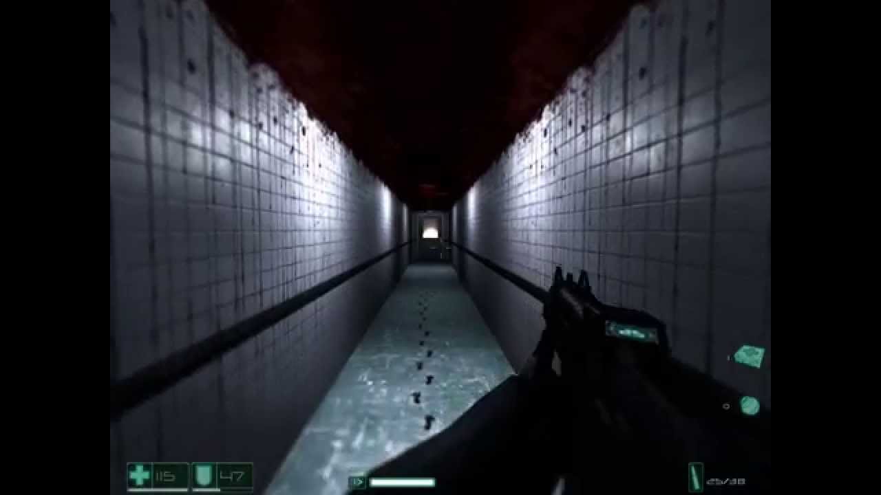 F.E.A.R The SCARIEST moment ever!Bloody hallway hallucination HD - YouTube
