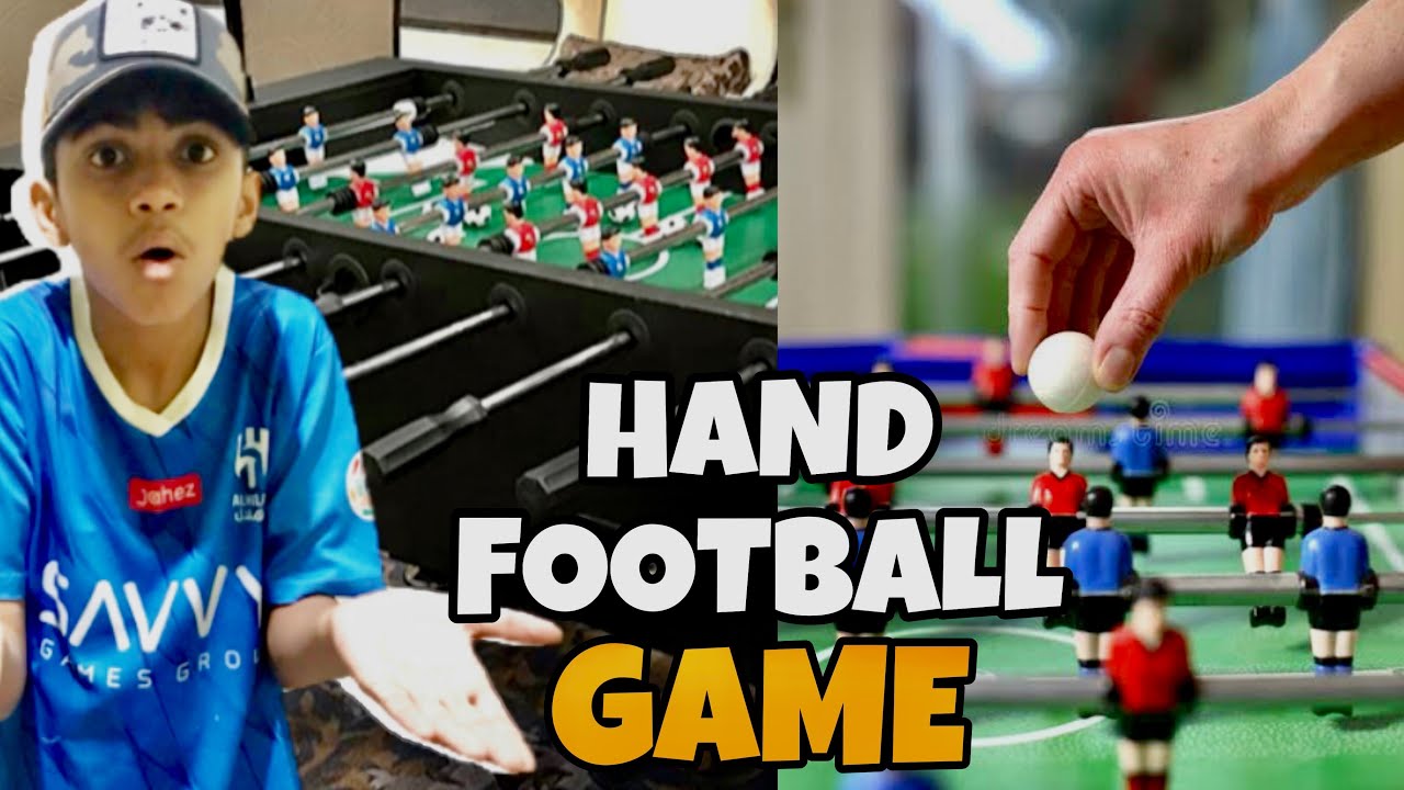 My Friend Bought $100 Hand Football Game || Hand football - YouTube