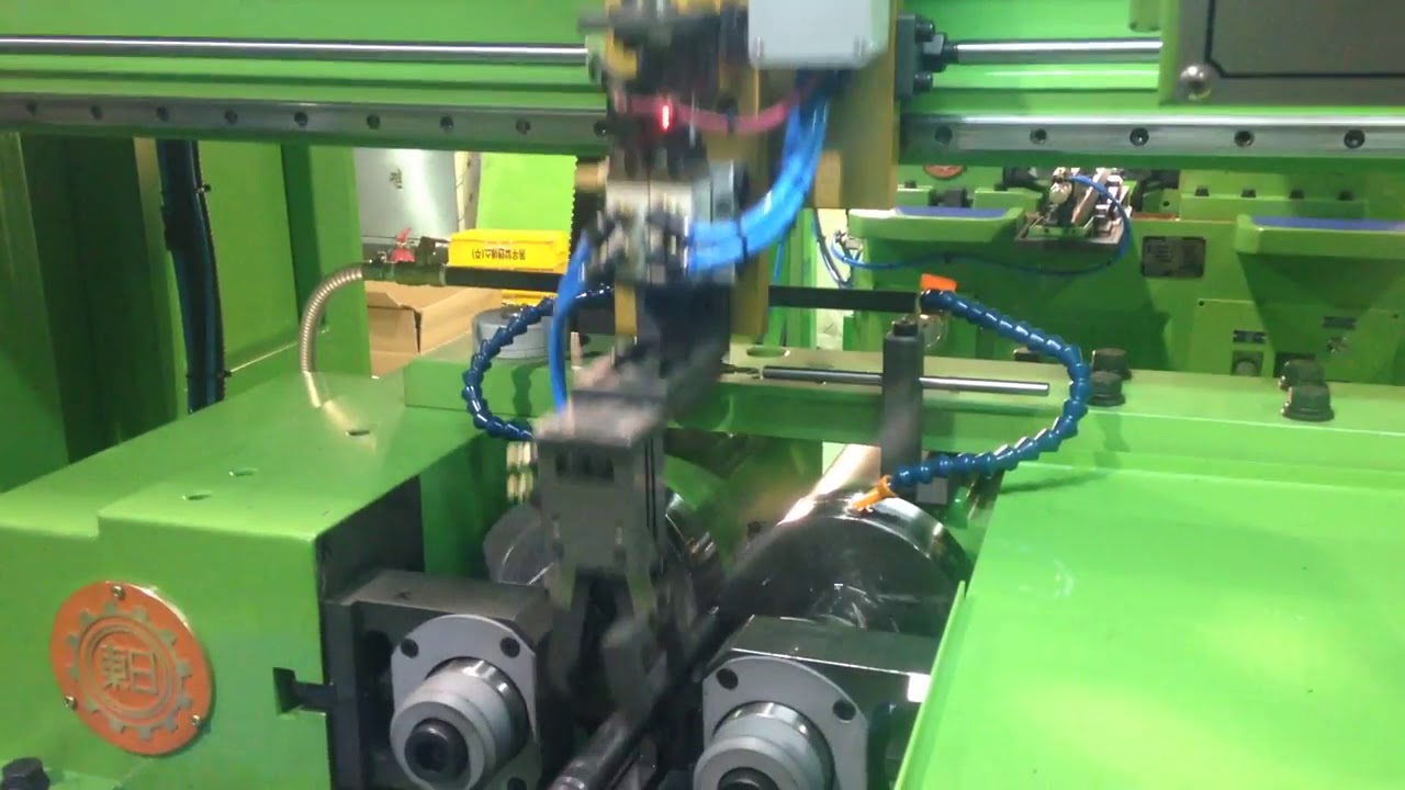 DIL-15 TR thread rolling machine, 전조기, 동일정기 - YouTube