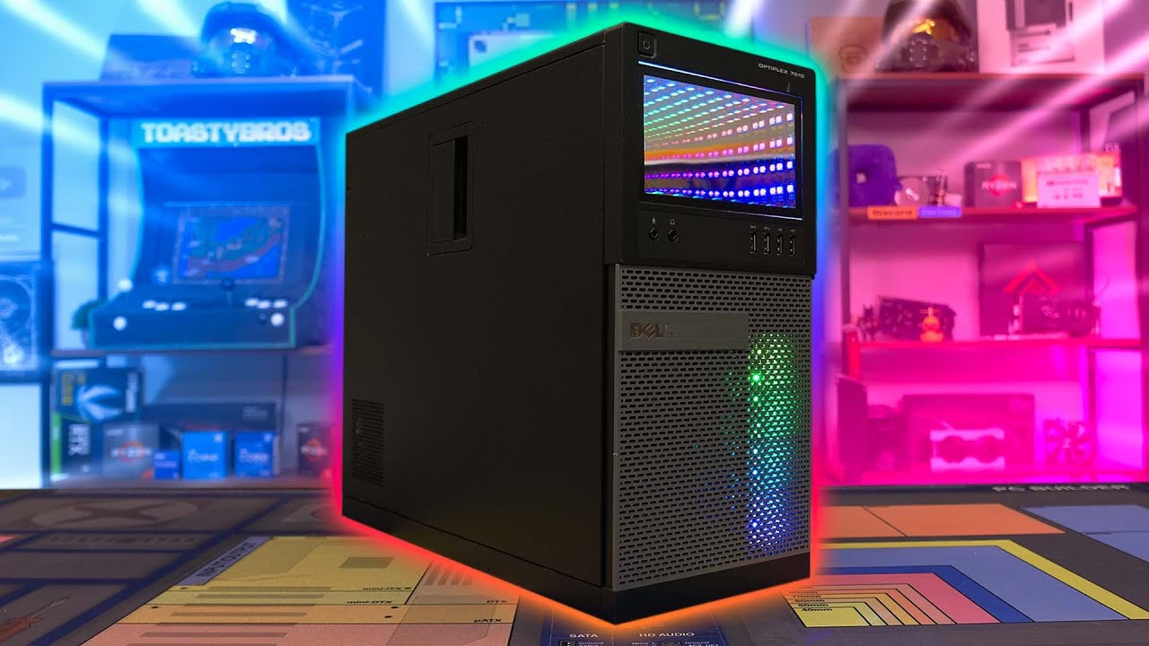 We Bought the Strangest $450 Gaming PC.... - YouTube