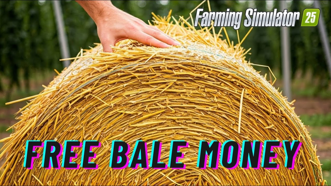 FREE BALE MONEY | Ep 6 | US Flat Lands | #fs25 - YouTube
