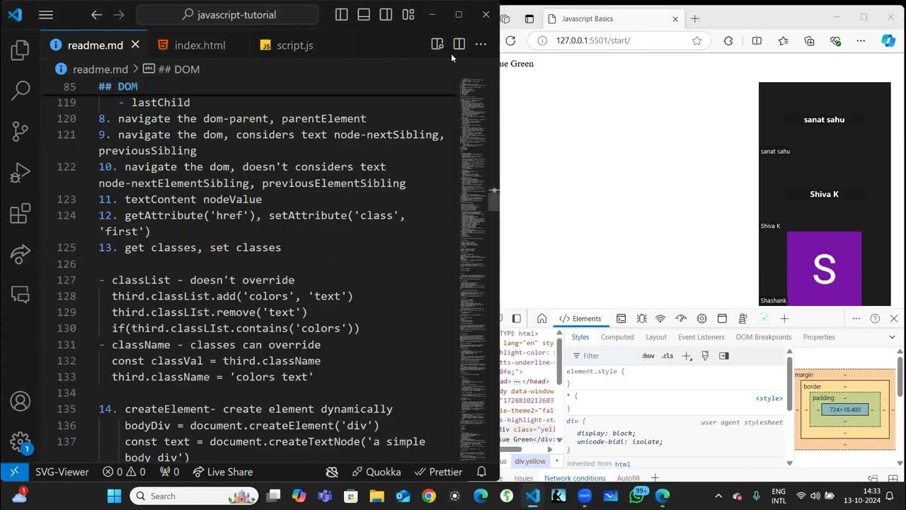 JavaScript DOM Manipulation For Beginners in 2024| Part 2 - YouTube
