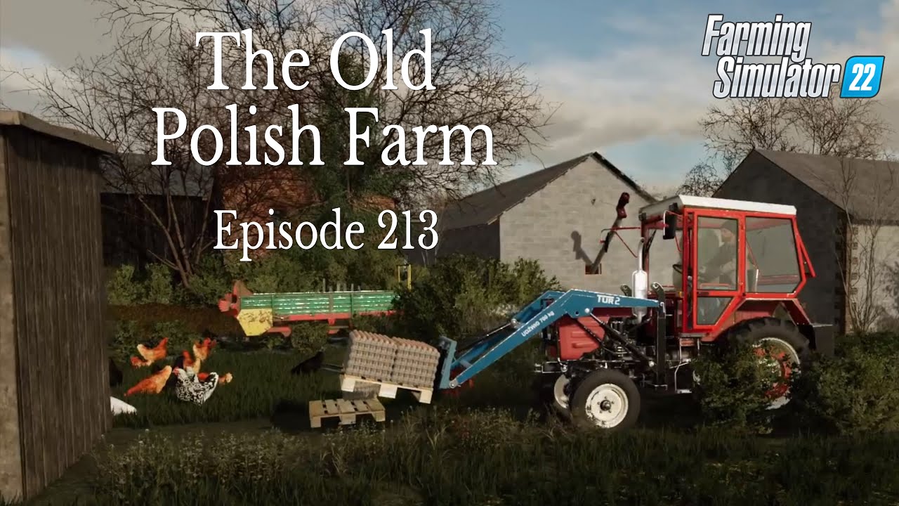 The Old Polish Farm / Episode 213 / Farming Simulator 22 PS5 Let's Play ...