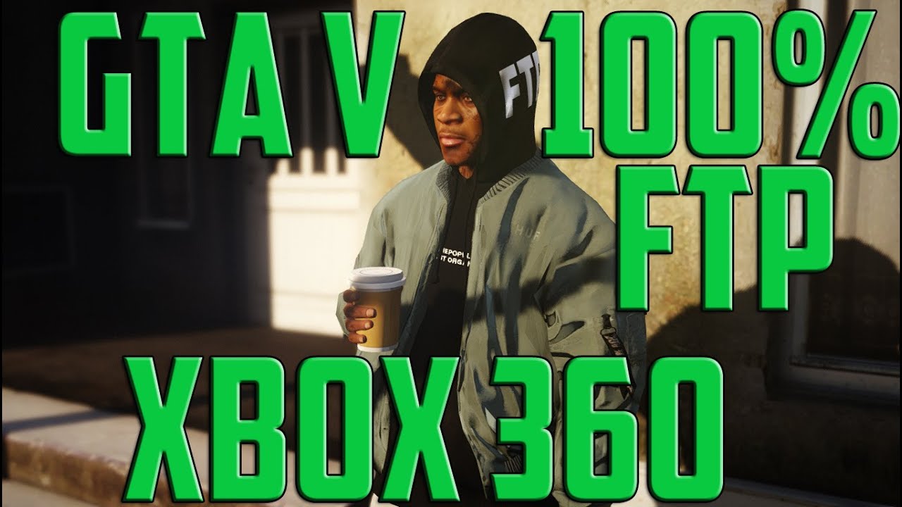 INSTALAÇÃO GTA V XBOX 360 100% VIA FTP 2 DISCOS - YouTube