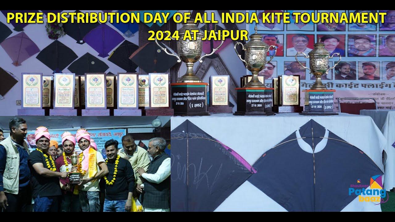 Prize distribution to the teams of All India Kite Tournament 2024 ...