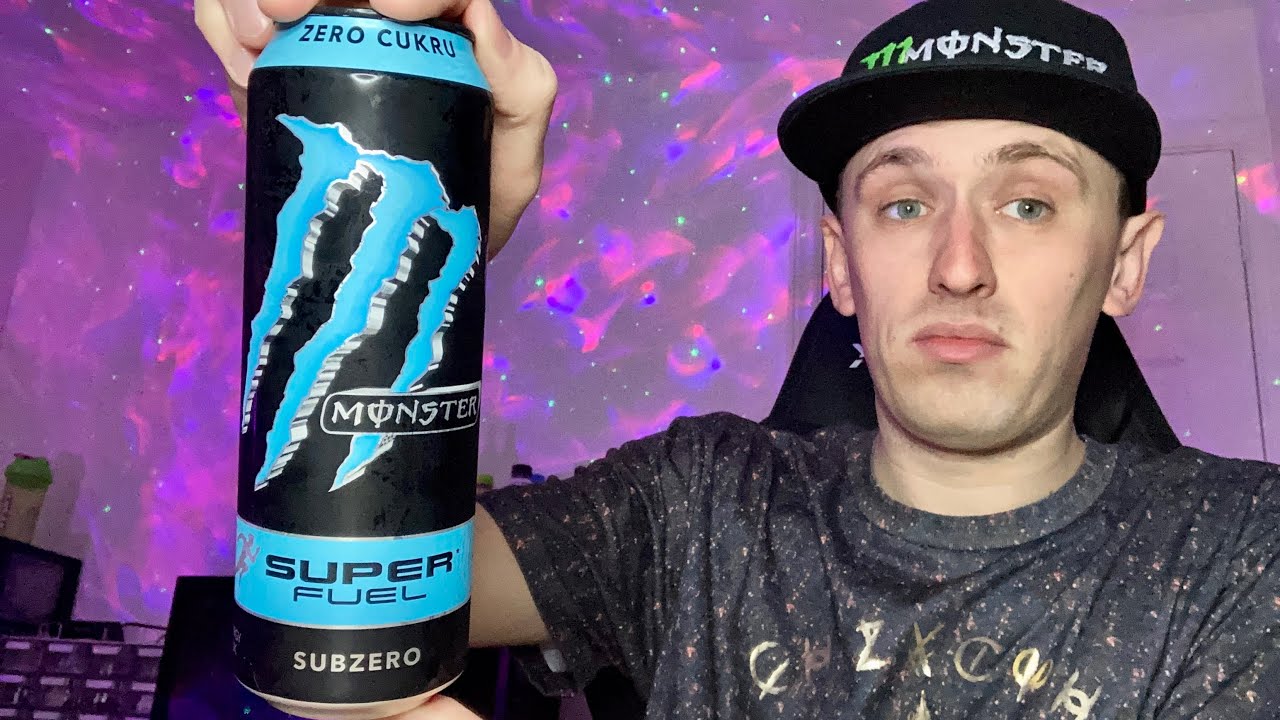 Drink Review - Monster: Super Fuel; Sub Zero - YouTube