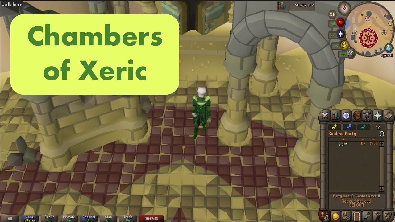 Chambers of Xeric - Cooking Every Item in Old School Runescape ...