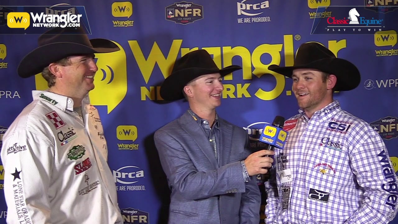 Tyler Wade and Cole Davison Take Round 3 of Team Roping - YouTube