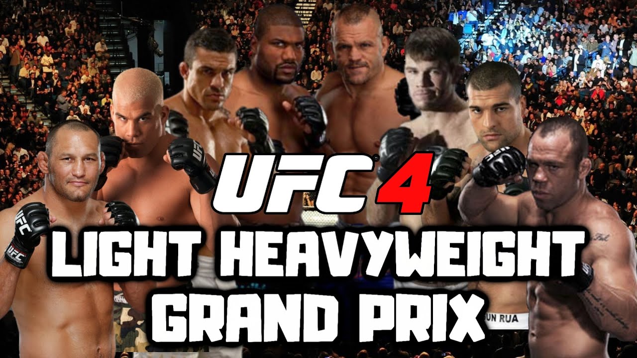 Light Heavyweight Grand Prix Tournament UFC 4 Legendary A.I - YouTube