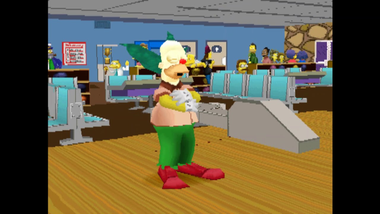 MAME The Simpsons Bowling [Krusty] (Perfect Game) - YouTube