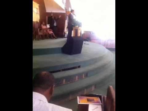 Tyquan Sparks honors Bishop Ronald Brown - YouTube