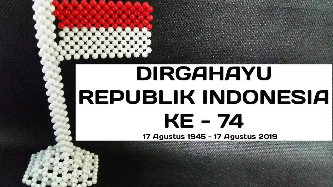 Tutorial Membuat Manik Manik Tiang Bendera Part 1// DIY // How to Make ...