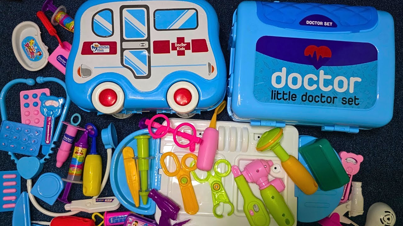 5 Minutes Satisfying with Unboxing Doctor Set, Doctor Playset ...