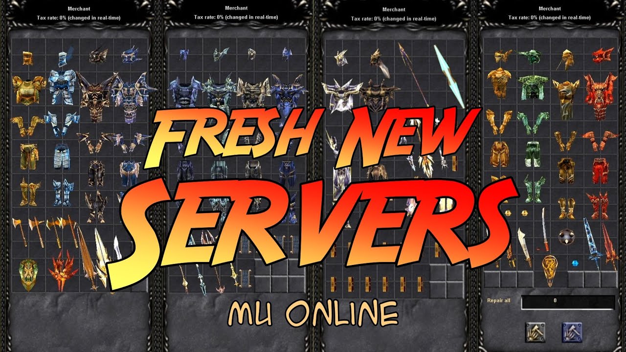 Fresh New Servers #15 | Mu Online PC - YouTube
