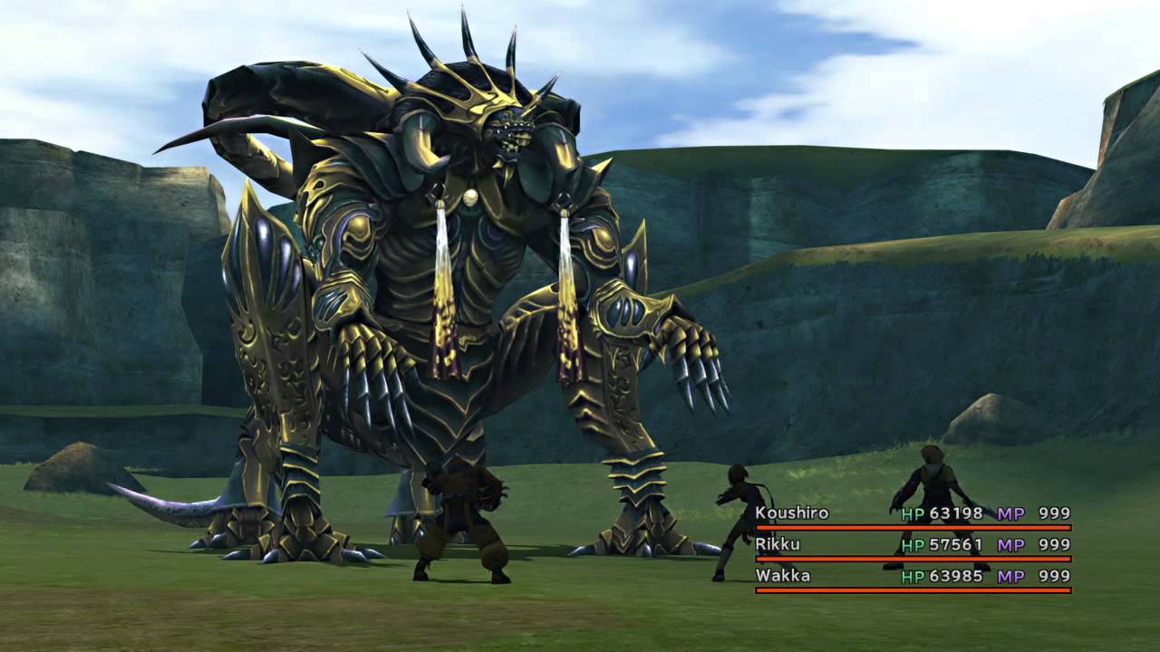 FINAL FANTASY X/X-2 HD Remaster PS4 - Nemesis Battle v2 - YouTube
