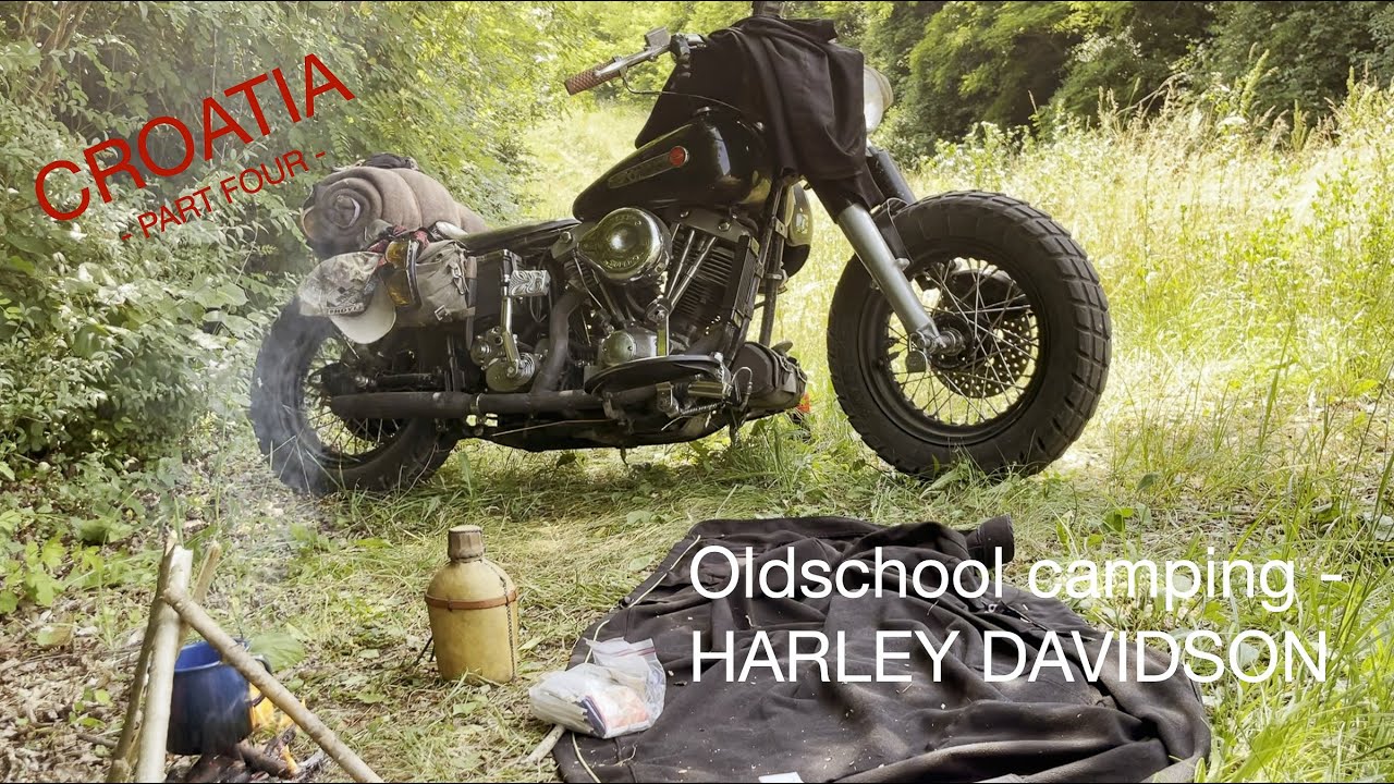 Wild Motorcycle Trip to Croatia - Oldschool camping with a vintage ...