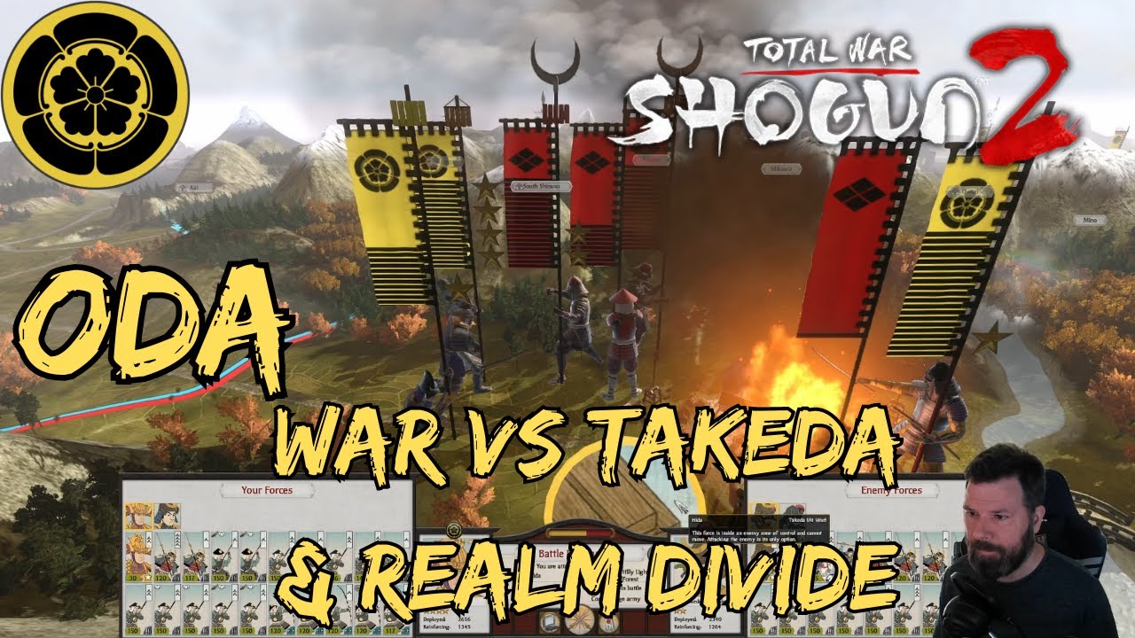 Total War: Shogun 2- Oda Campaign- Very Hard #11 (Takeda war and Realm ...
