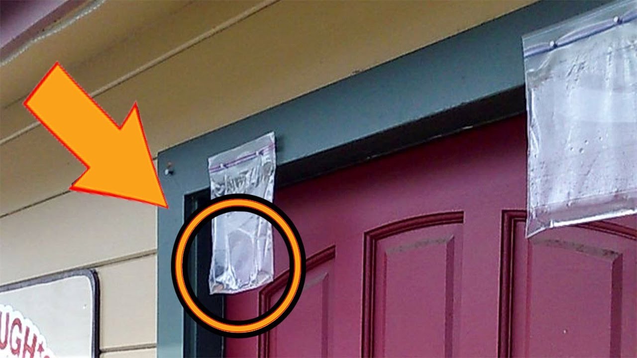 If You See Bag Of Pennies Hanging Over Someone's Door Here Is What It ...