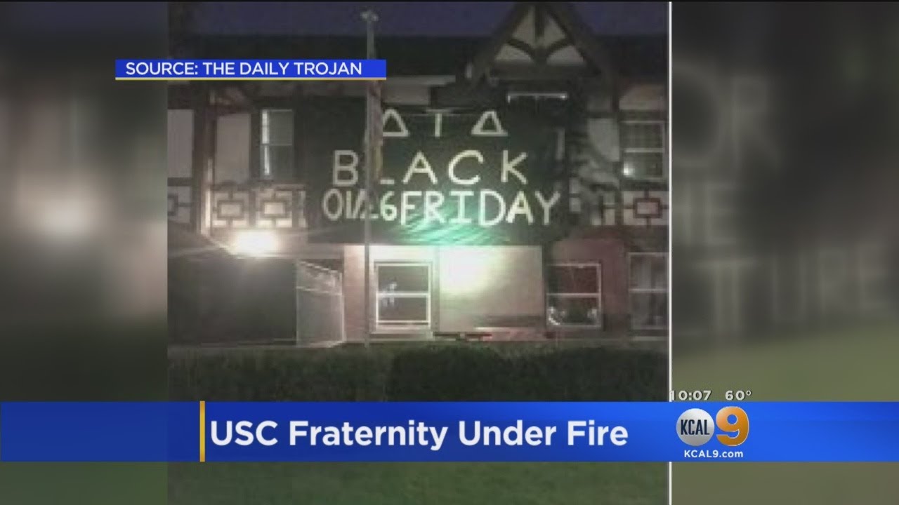 USC Fraternity Under Fire For Throwing Party With Racial Overtones ...