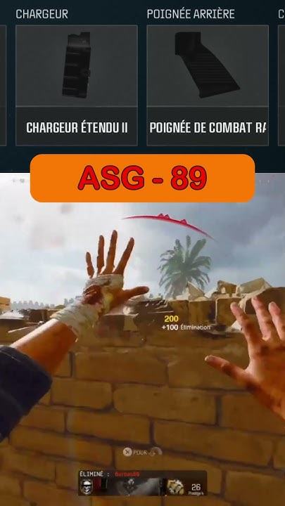Voici la Nouvelle Meilleure Classe pour l'ASG-89 😋 #bo6 - YouTube