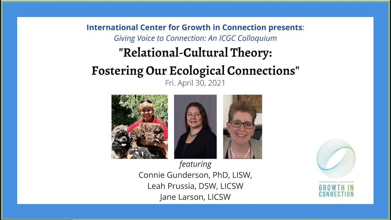 Relational-Cultural Theory: Fostering Our Ecological Connections - YouTube
