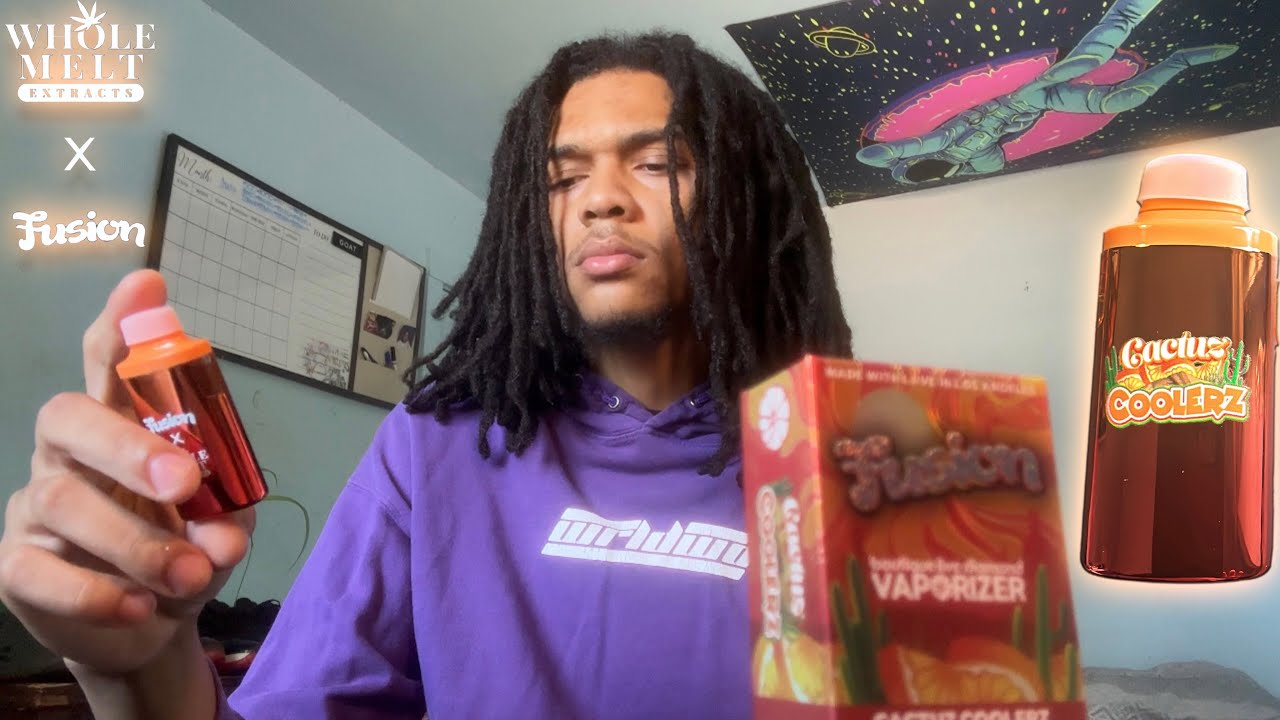 Whole Melt Extracts x Fusion 2G - Cactuz Coolerz ( Review )🏜️🍹 - YouTube