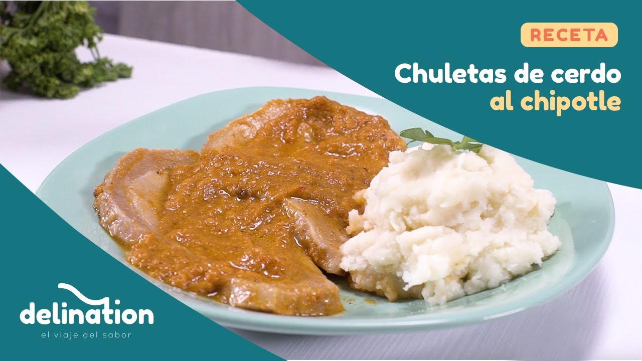 CHULETAS DE CERDO AL CHIPOTLE🥩🌶️ l RECETAS FÁCILES😋 - YouTube
