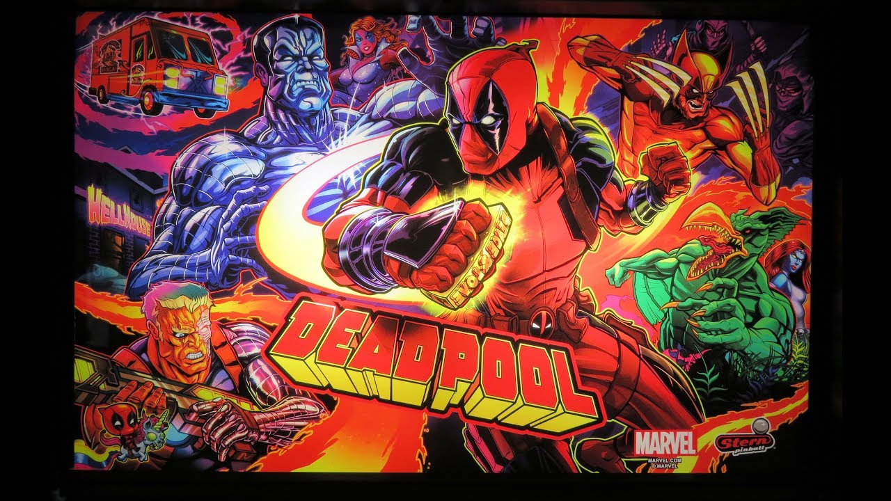 Deadpool Pro Pinball Machine - Stern 2018, Home Use Only!! - YouTube