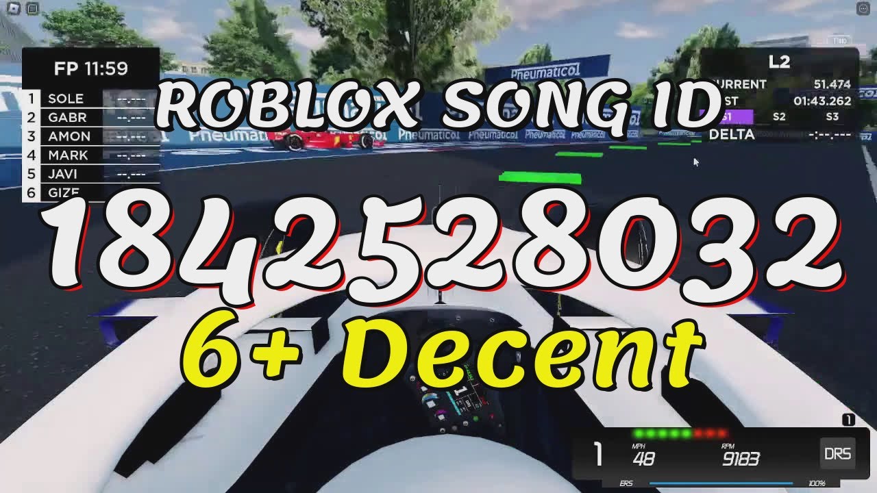 6+ Decent Roblox Song IDs/Codes - YouTube