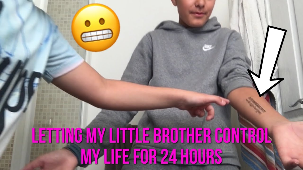 LETTING MY LITTLE BROTHER CONTROL MY LIFE FOR 24 HOURS - YouTube