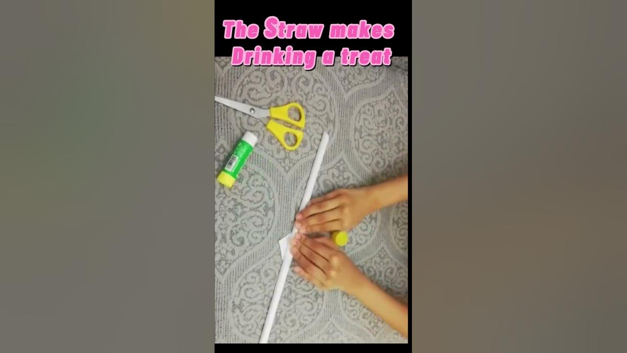 Who Invented Paper Straw DIY Paper Straw shorts papercraft who-invented-paper-straw-diy-paper-straw-shorts-papercraft