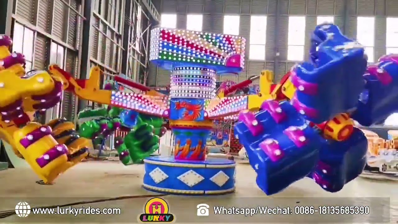 Energy Storm Ride | Amusement Park Games Manufacturer - Lurky Rides ...