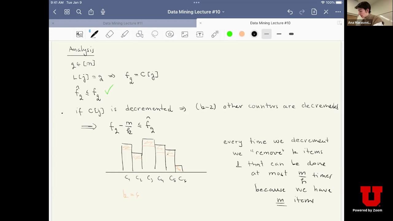 Data Mining (Spring 2023) - Streaming (Misra–Gries) - YouTube